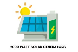 Understanding the Power of a 2000 Watt Solar Generator
